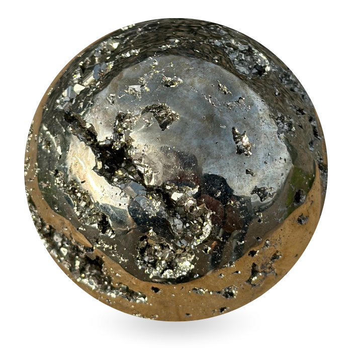 Sphere - Pyrite 50MM #1 - The Old Earth