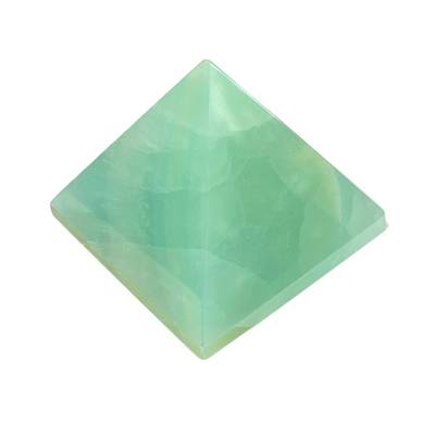 Pyramid - Pistachio Calcite #2 - The Old Earth