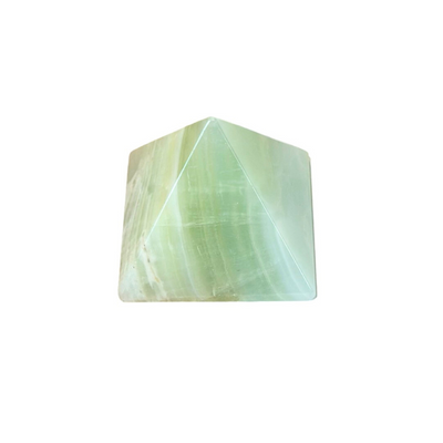 Pyramid - Pistachio Calcite #6 - The Old Earth