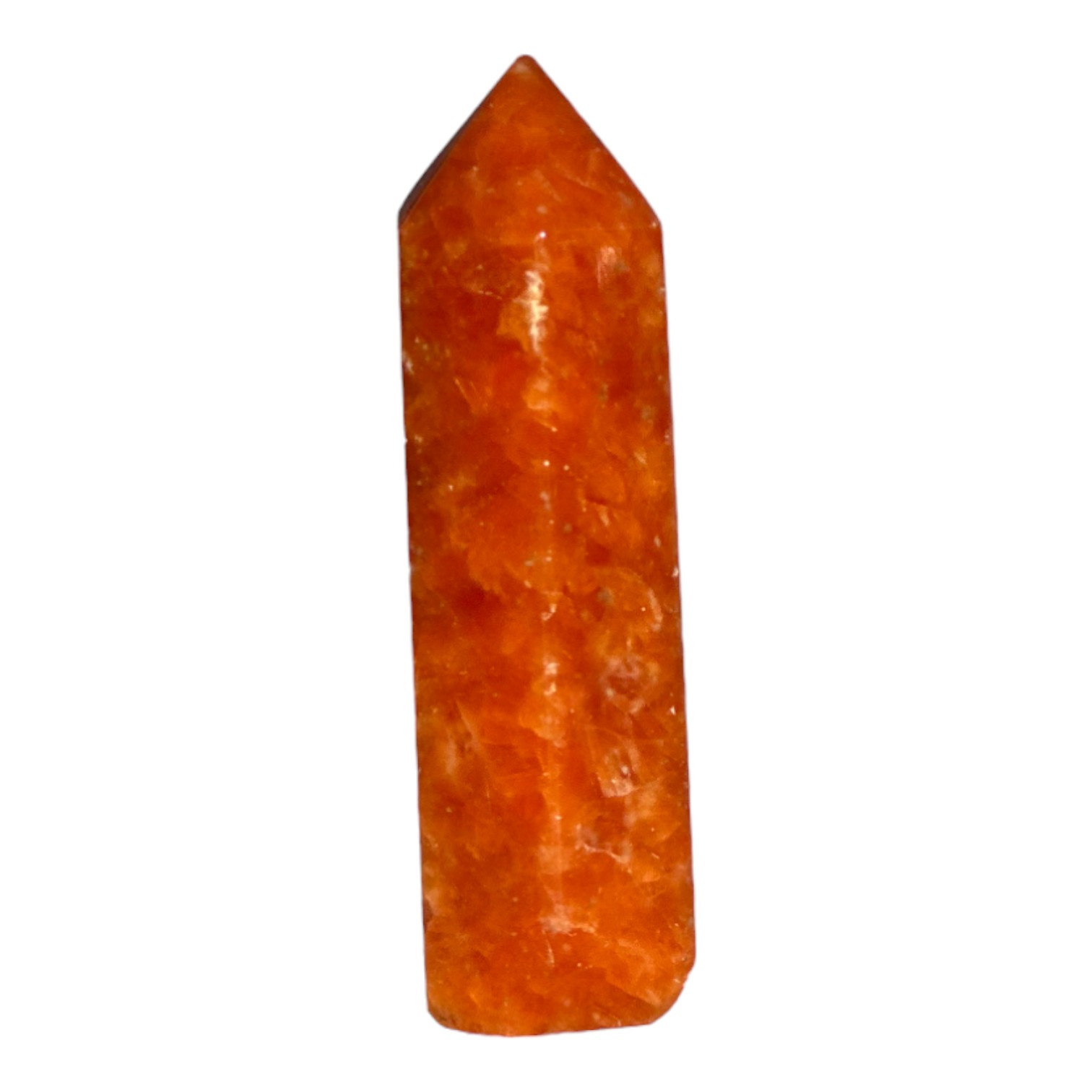 Point - Orange Calcite #1 - The Old Earth