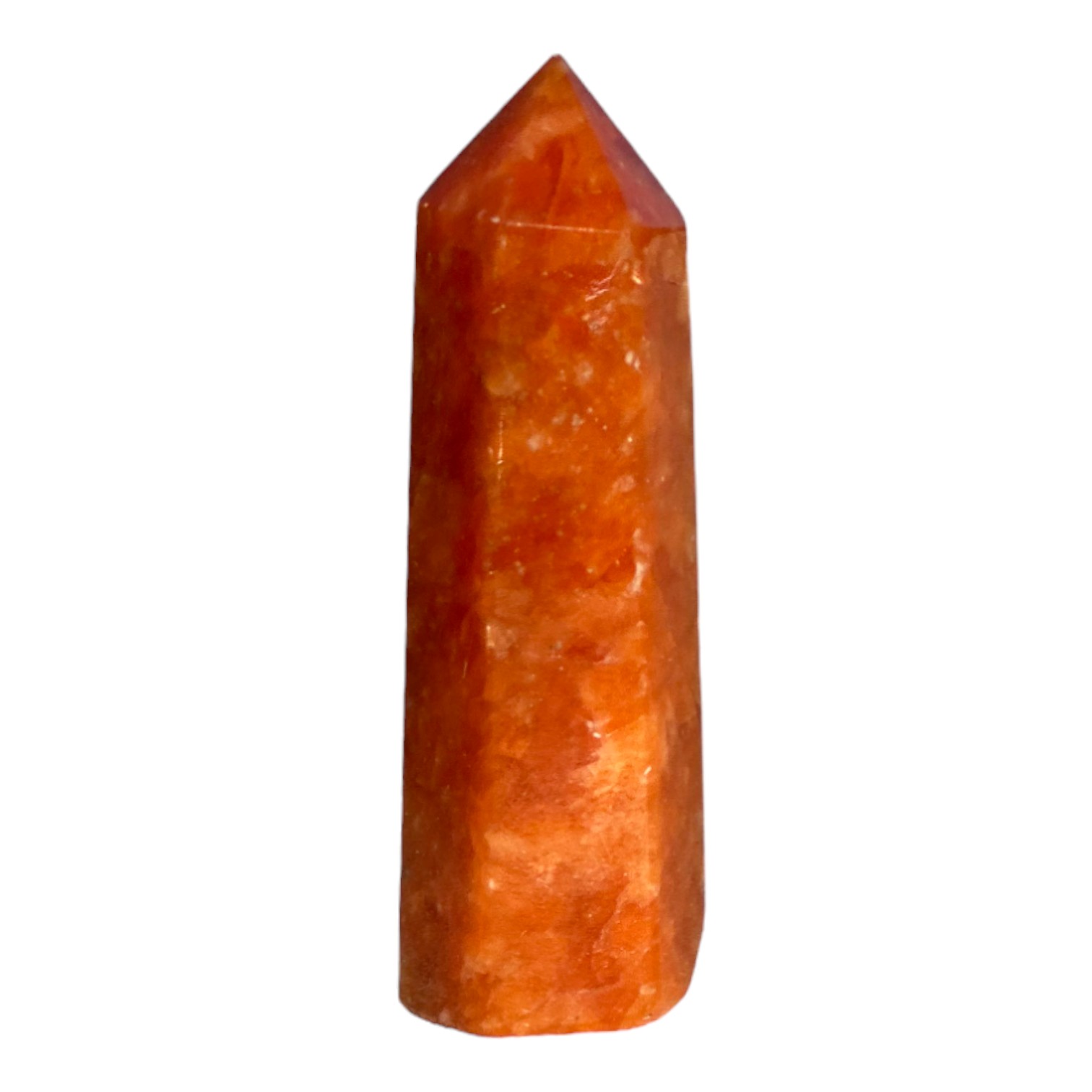 Point - Orange Calcite #1 - The Old Earth