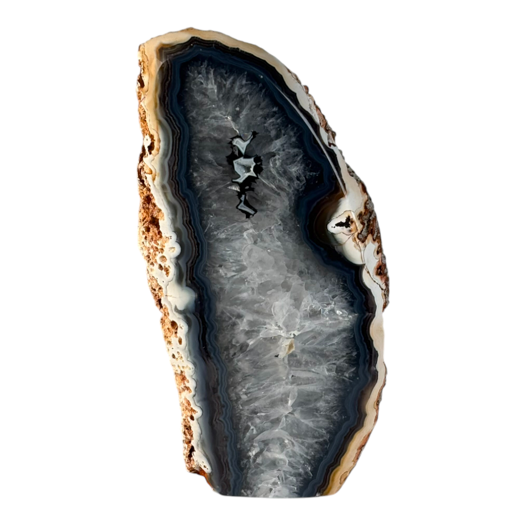 Cute/Base Agate geode - #12 - The Old Earth