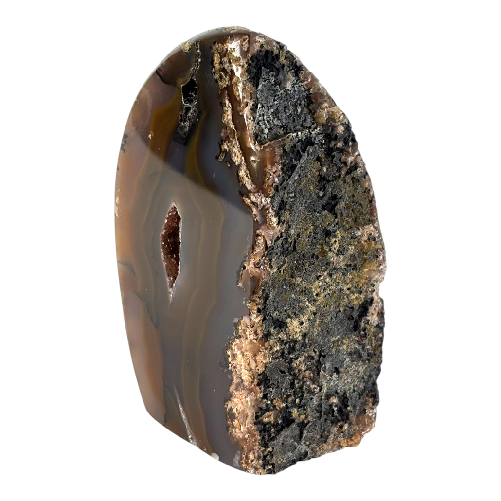 Cute/Base Agate geode - #23 - The Old Earth