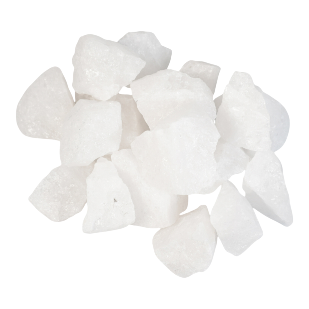 Rough - 5KG bag - 80-120 gram - Milky Quartz - The Old Earth